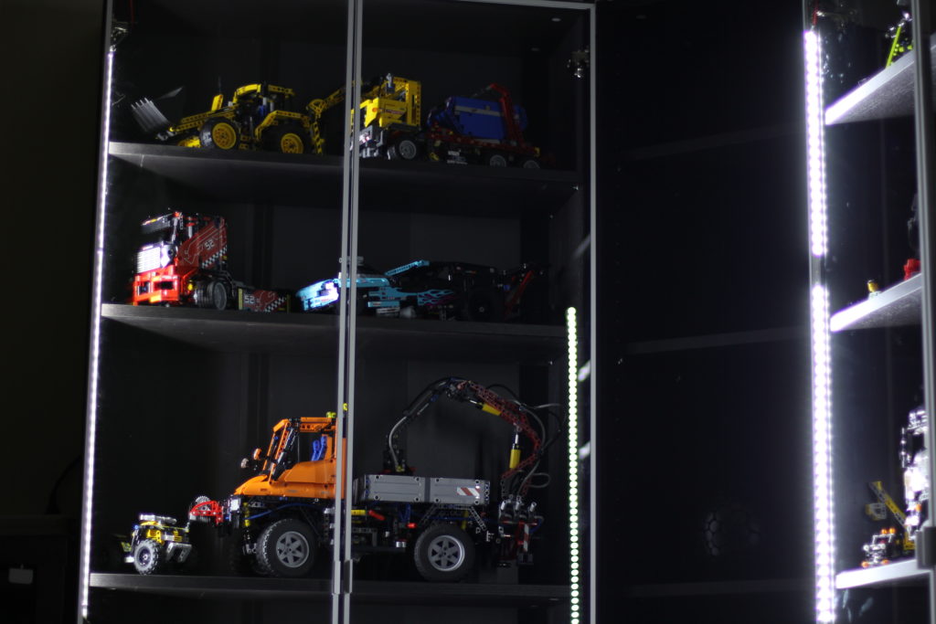 Lego display cabinet LED Installation | Hiperbock