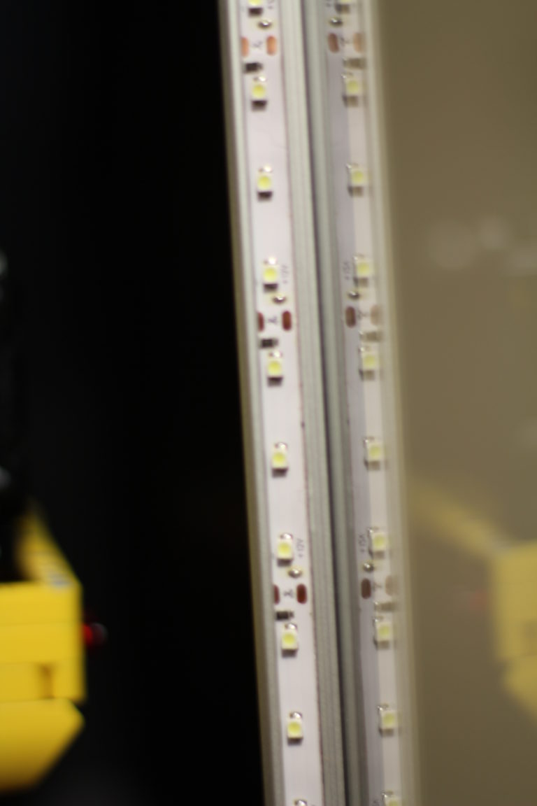 Lego display cabinet LED Installation | Hiperbock