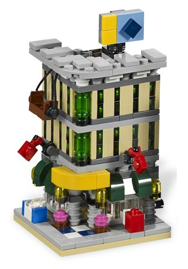 Lego mini modular Grand Emporium – Build video | Hiperbock